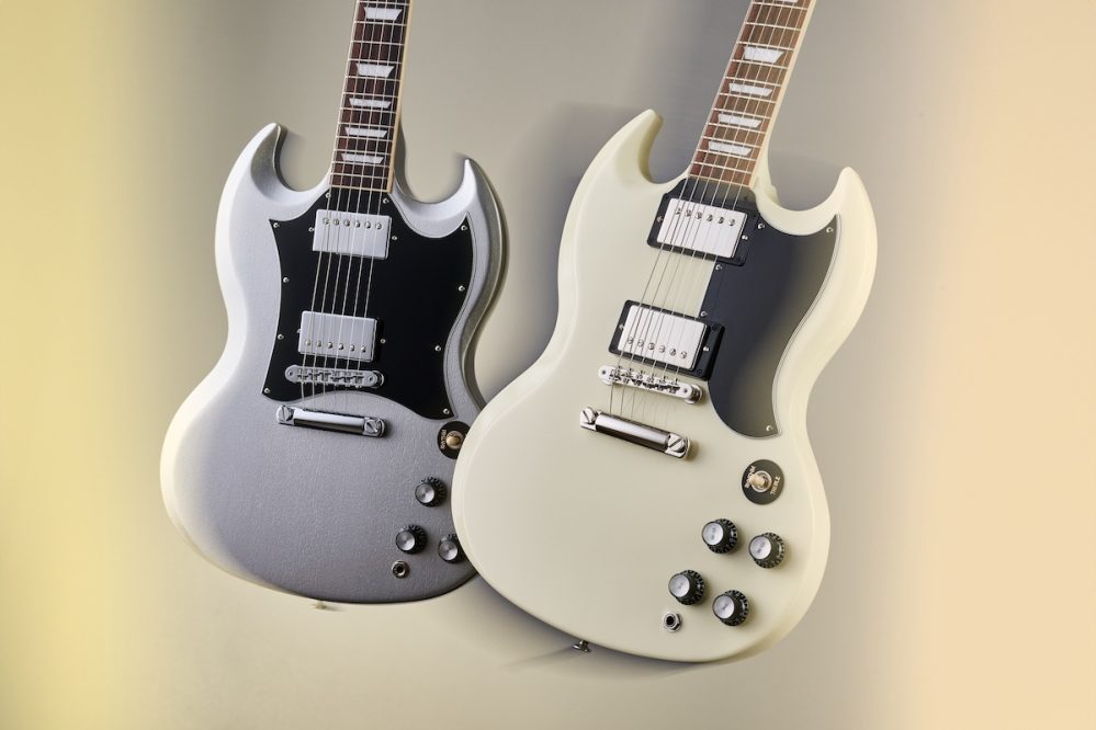 ギブソンの多彩なカラーを揃えた『Custom Color Series』から 『SG Standard』と『SG Standard ’61』の ...